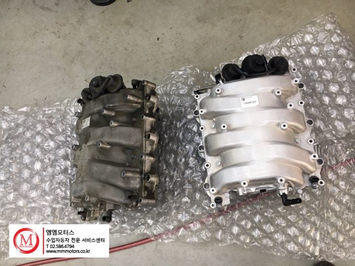 벤츠 E300 엔진경고등 오일누유 정비 수입차 전문 서비스센터 엠엠모터스 Mm모터스