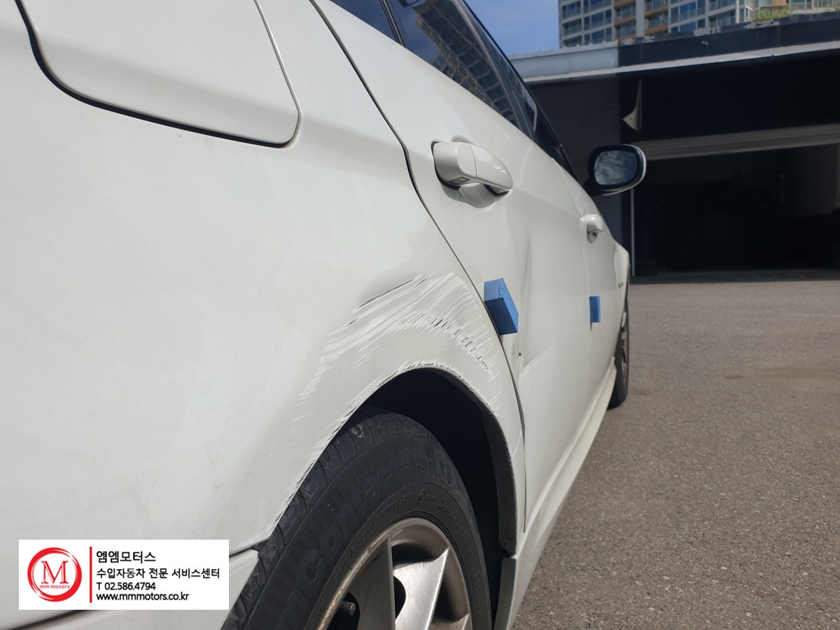 003bmw320i사고수리 수입차 전문 서비스센터 엠엠모터스 Mm모터스